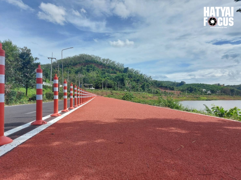 หาดใหญ่ คืบหน้า โครงการปรับปรุงภูมิทัศน์ อ่างเก็บน้ำแก้มลิงคลองเรียน