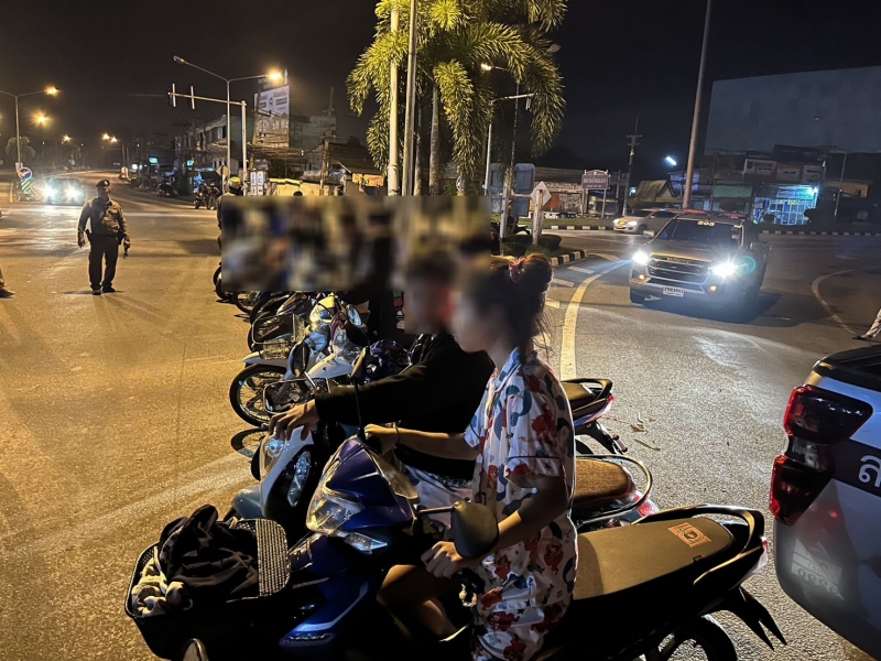 หาดใหญ่ | สภ.หาดใหญ่เดินหน้าเอาจริง ปราบแว้นซิ่ง จำนวน 40 คัน แยกควนลัง || Hatyaifocus.com